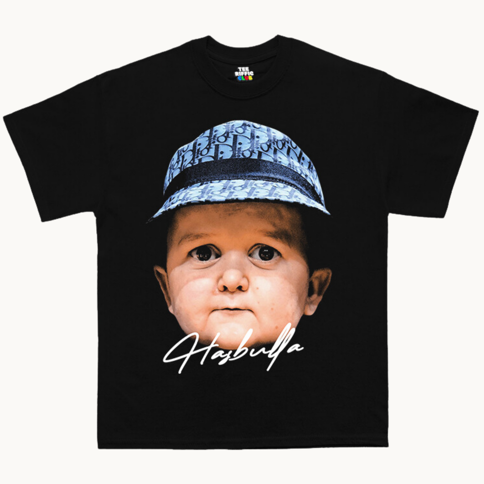 Hasbulla Face T Shirt | Hasbullah Signature T Shirt