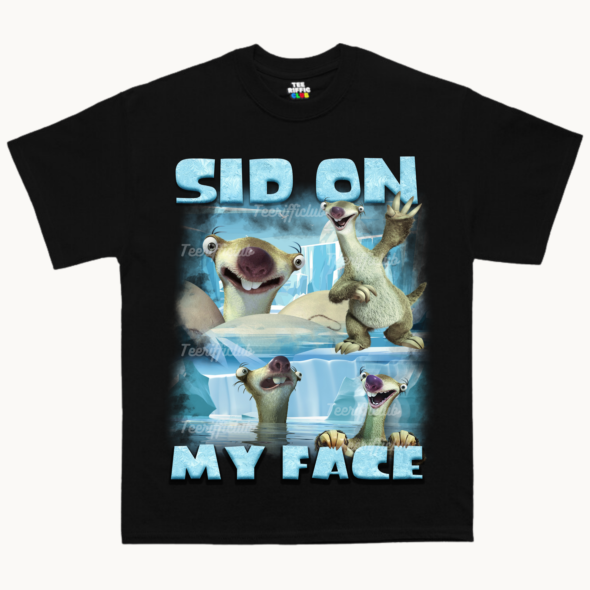Buy Hilarious Offensive Shirts | Sid on My Face T-Shirt – TeeRiffiClub